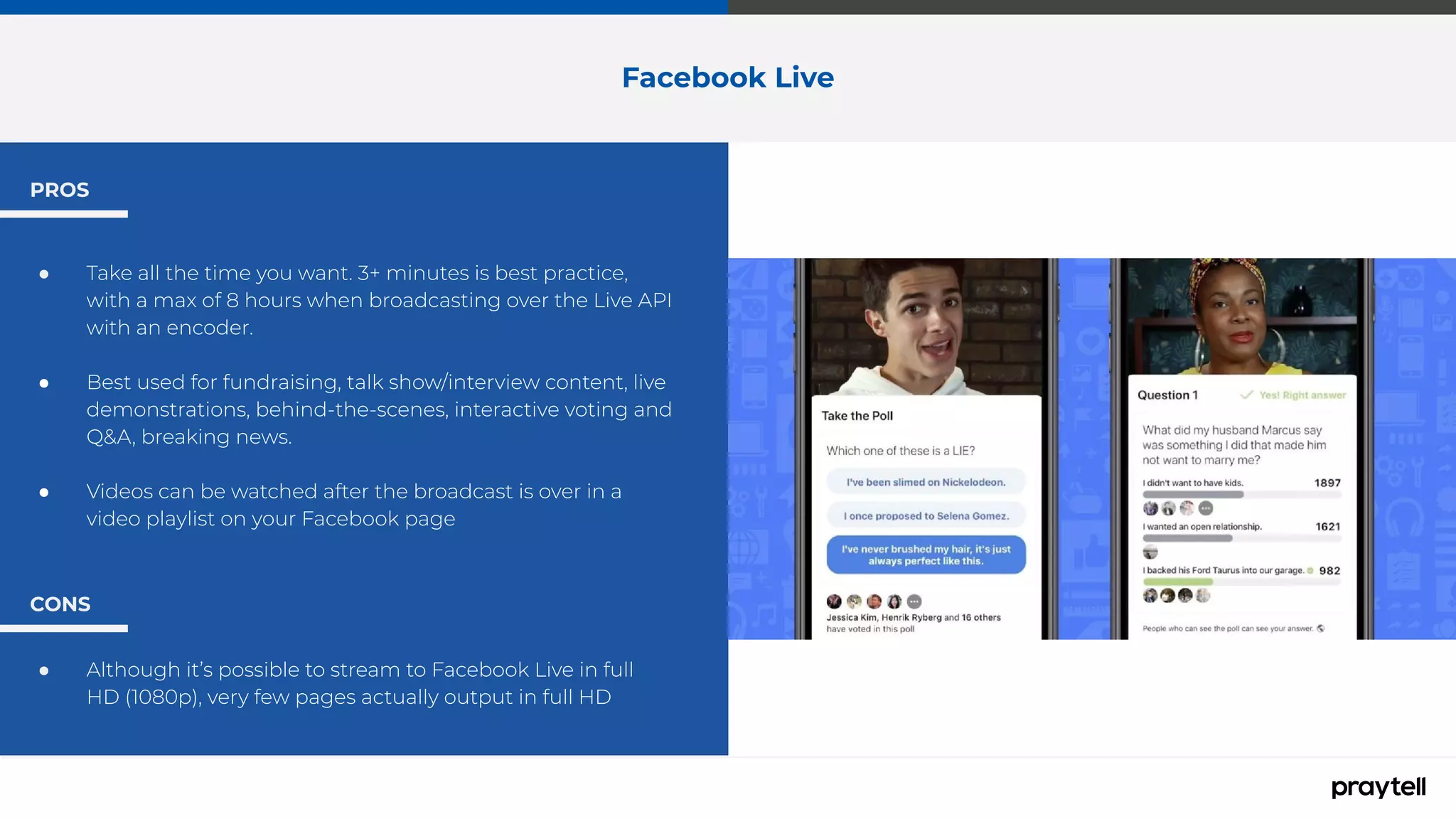 Praytell guide to corporate video comms | PPT