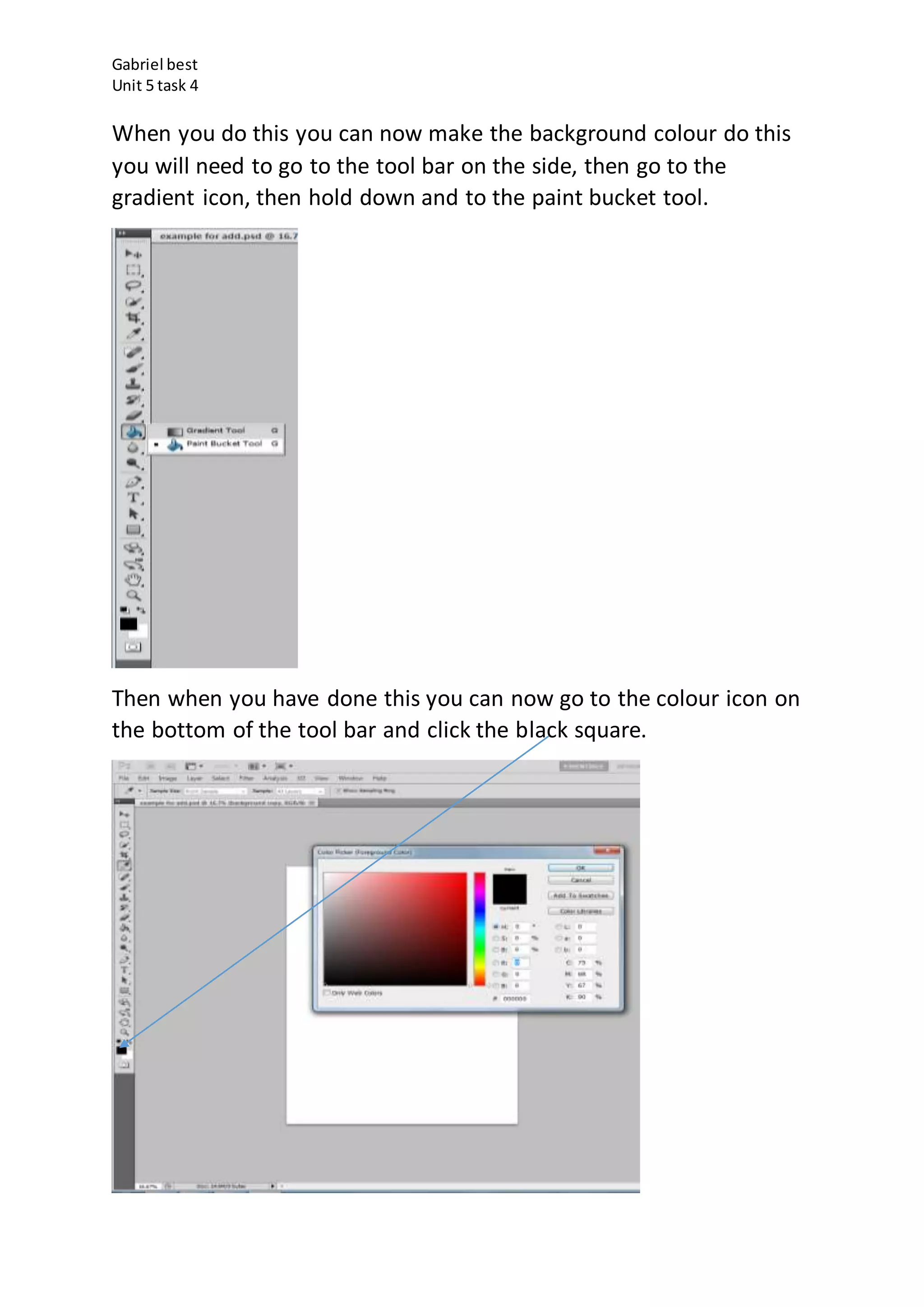 Guide to create an ad on photoshop | PDF