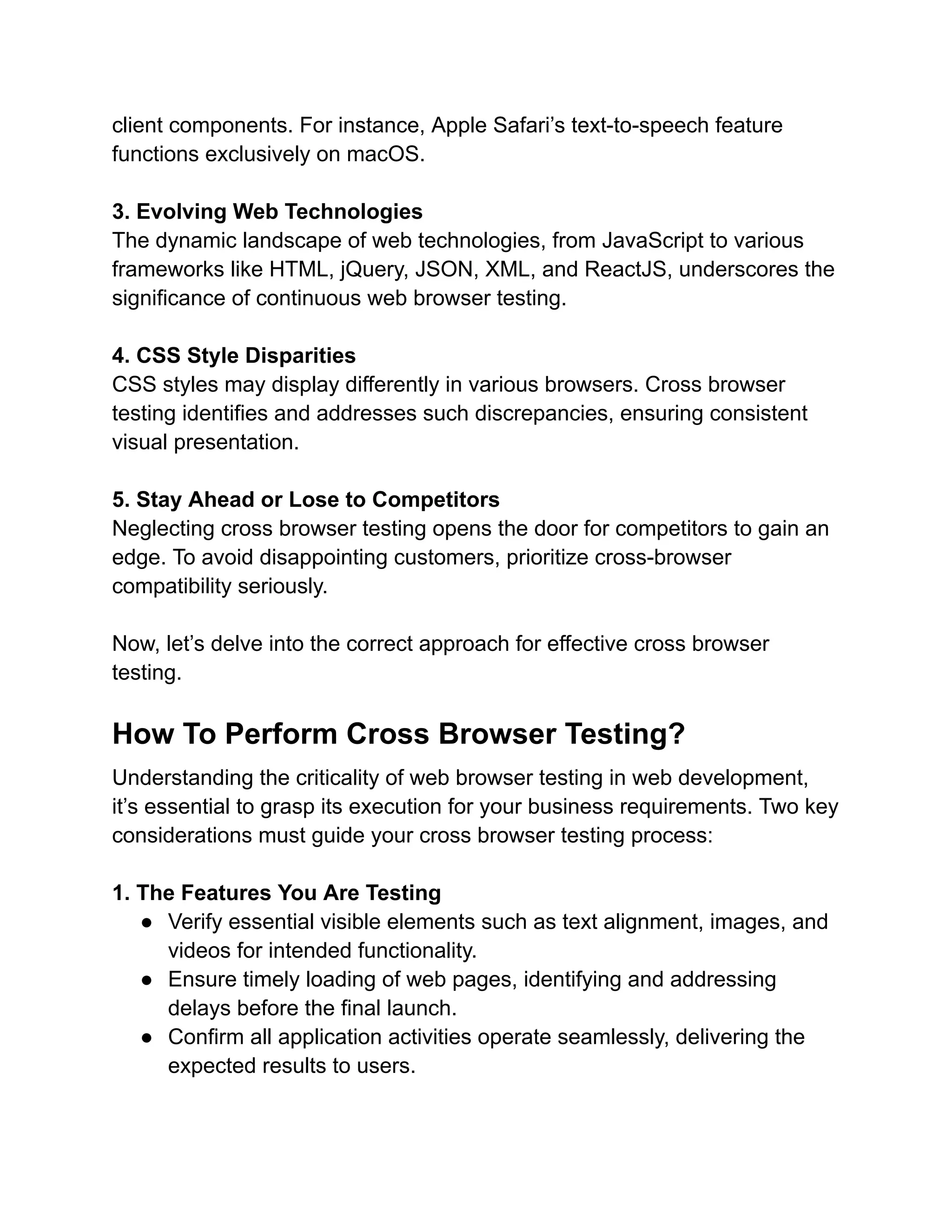 Guide To Cross Browser Testing Definition Process Challenges And Toolspdf Free Download