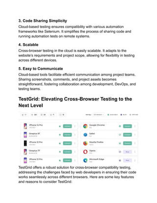 Guide to Cross Browser Testing_ Definition, Process, Challenges & Tools ...