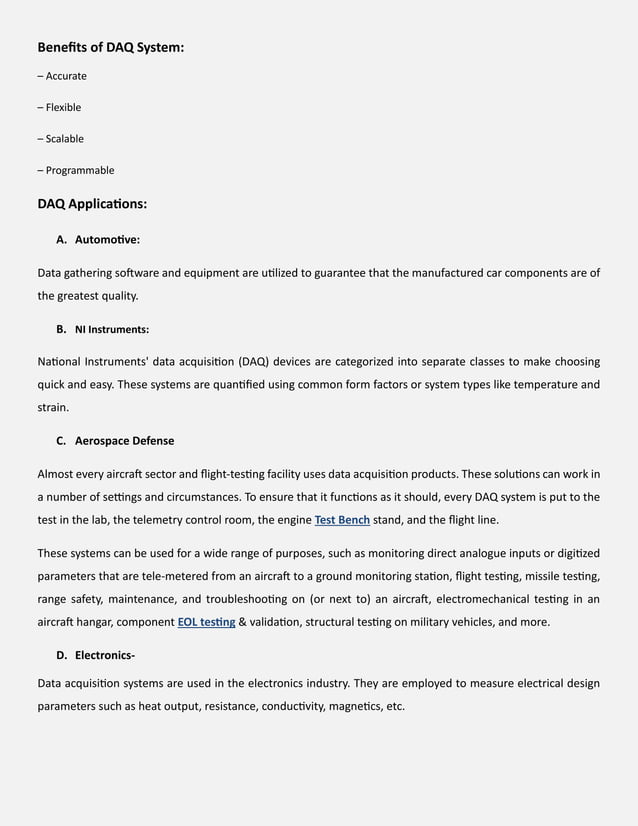 Guide To Data Acquisition Systems (Daq Systems) - TMCS.docx