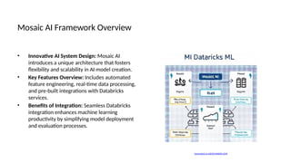 Guide to Databricks ML & Mosaic AI presentation | PPTX