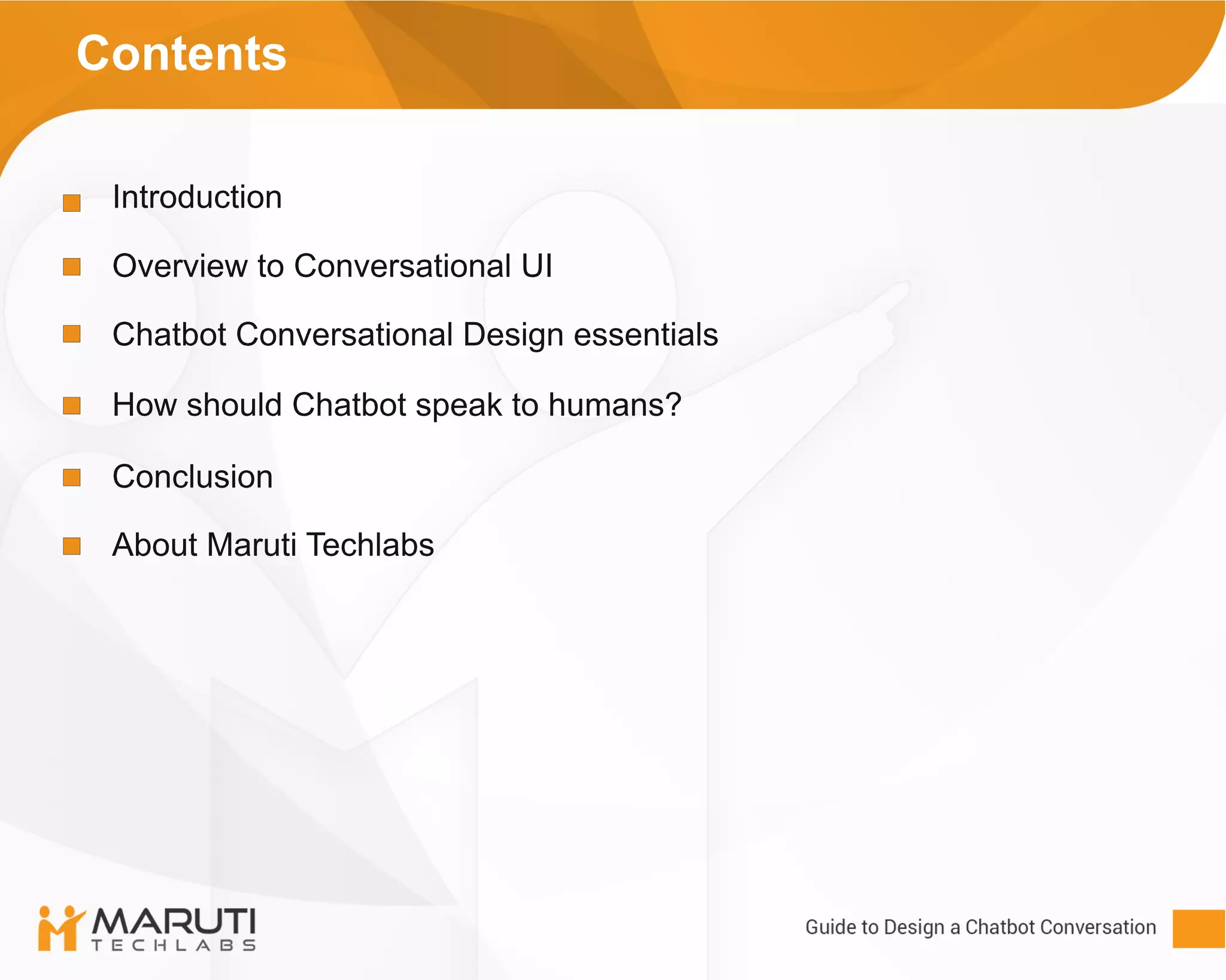 Designing a Chatbot Conversation | PPT