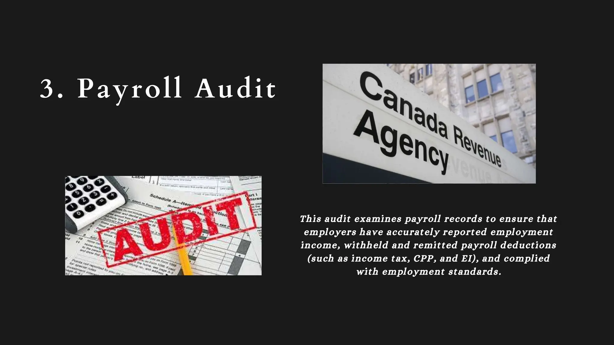 Guide to Different Types of CRA Audits in Canada | PPTX