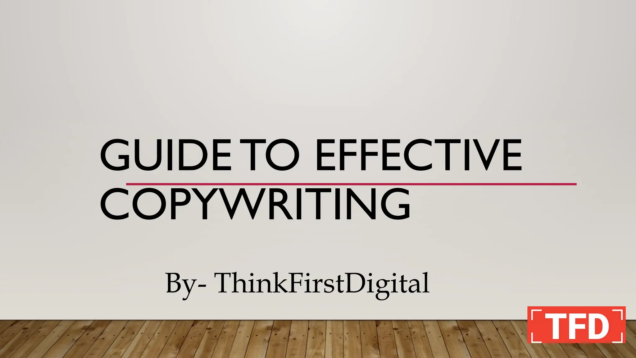 Guide to Effective Copywriting for Internet | PPT