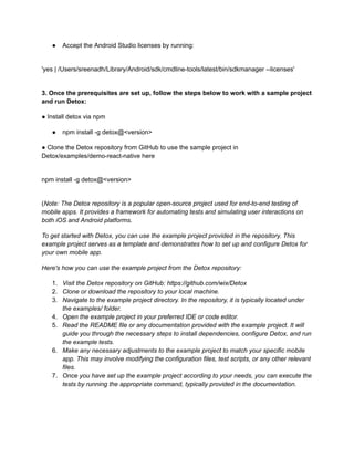 Guide to End-to-End Detox Testing Headspin | PDF | Computer Software ...