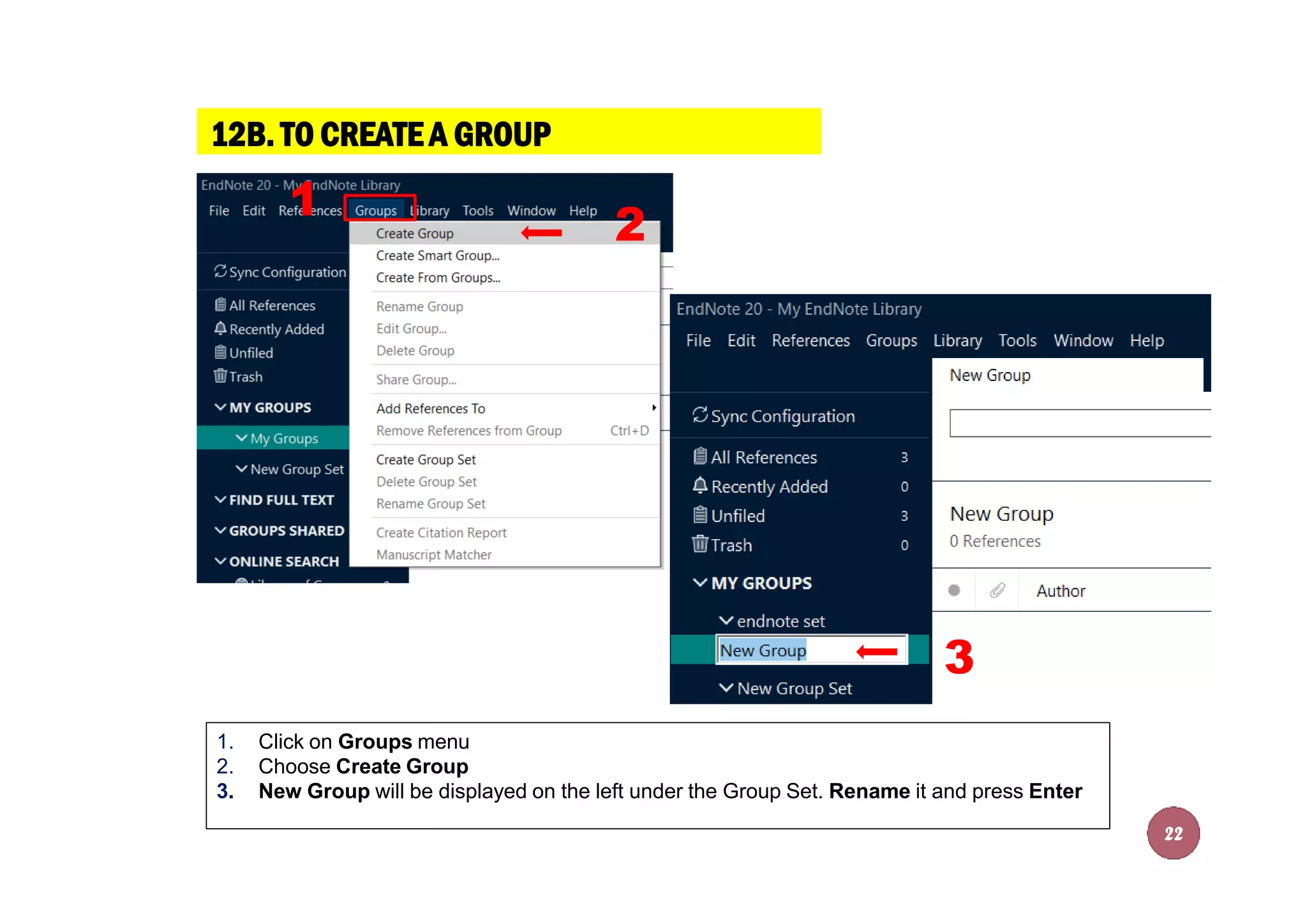 Guide to endnote 2021 | PPTX