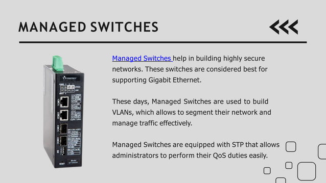 Guide to Enterprise Switches and Their Selection | PPT