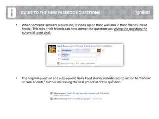 Guide to Facebook Questions | PPT