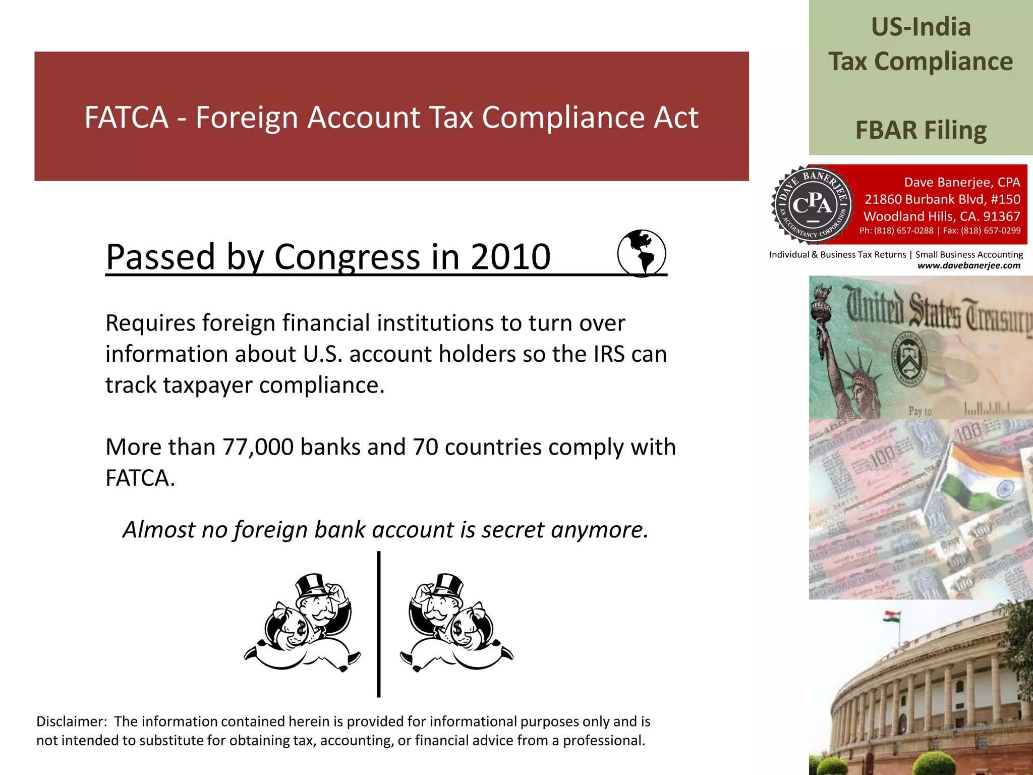 Guide to FBAR - January 2016 | PPT