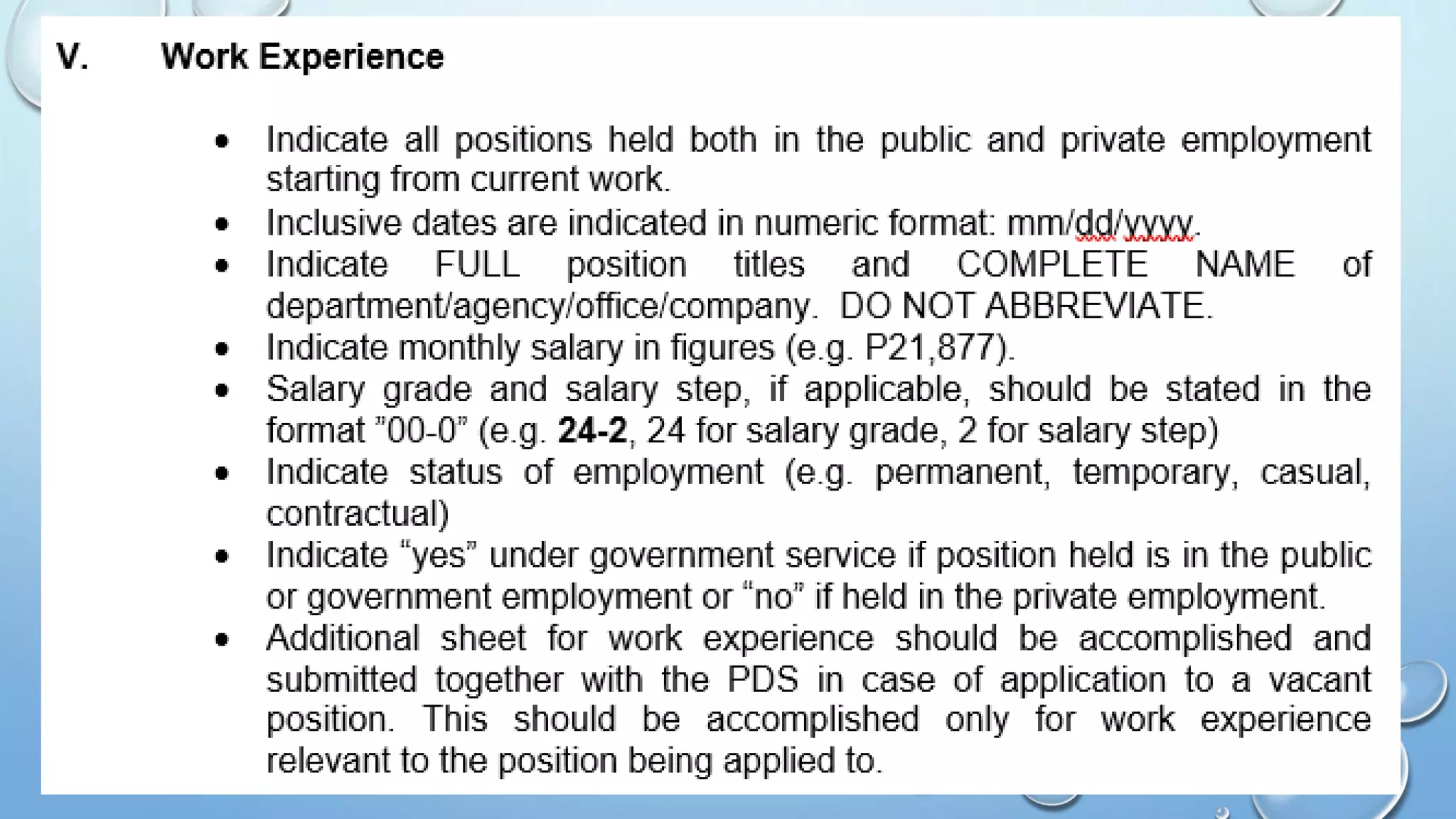 Guide to filling PDS (Revised 2017) | PPTX