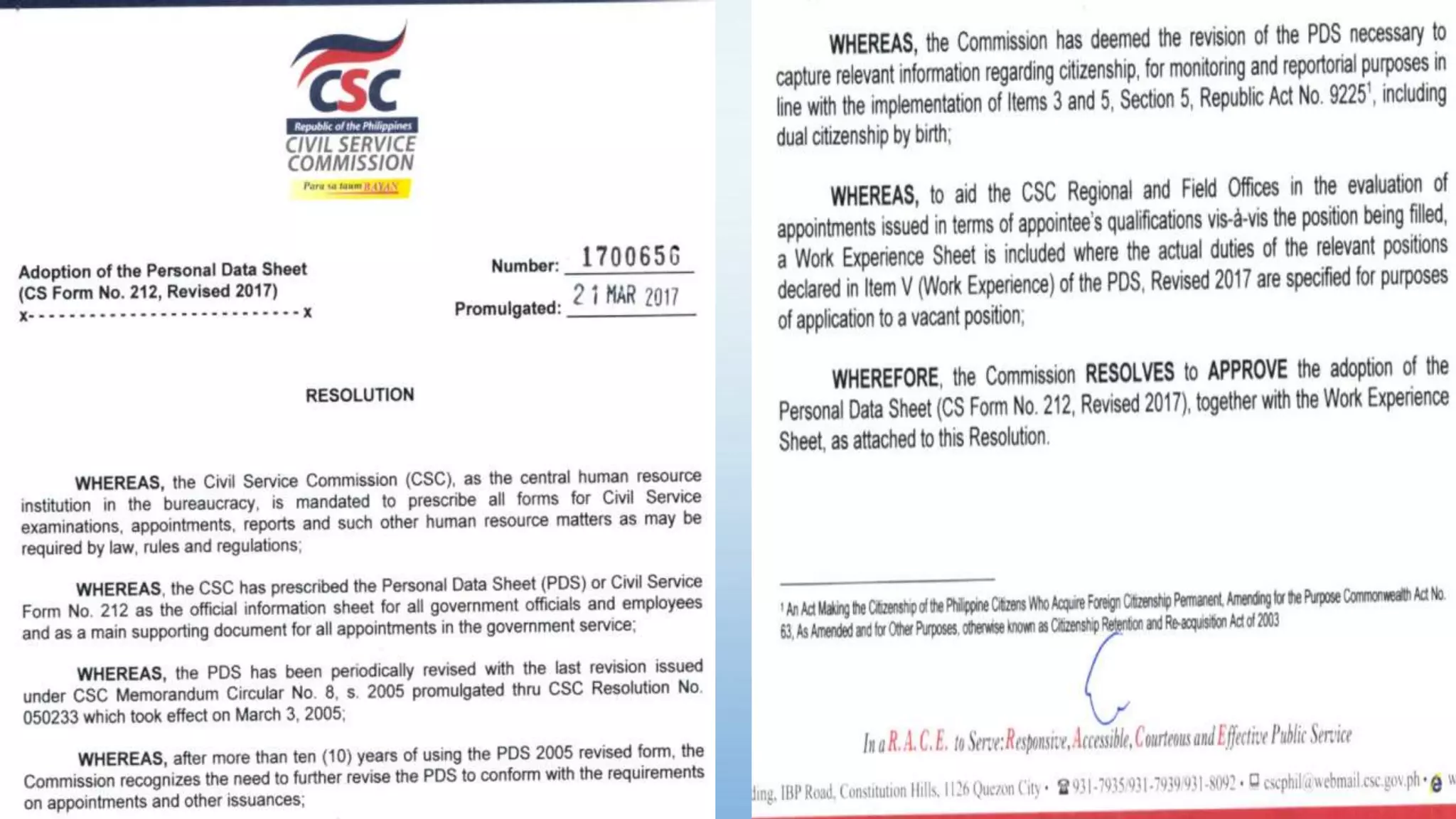 Guide to filling PDS (Revised 2017) | PPTX