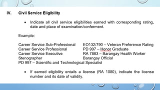 Guide to filling PDS (Revised 2017) | PPTX