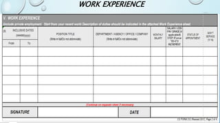 Guide to filling PDS (Revised 2017) | PPTX
