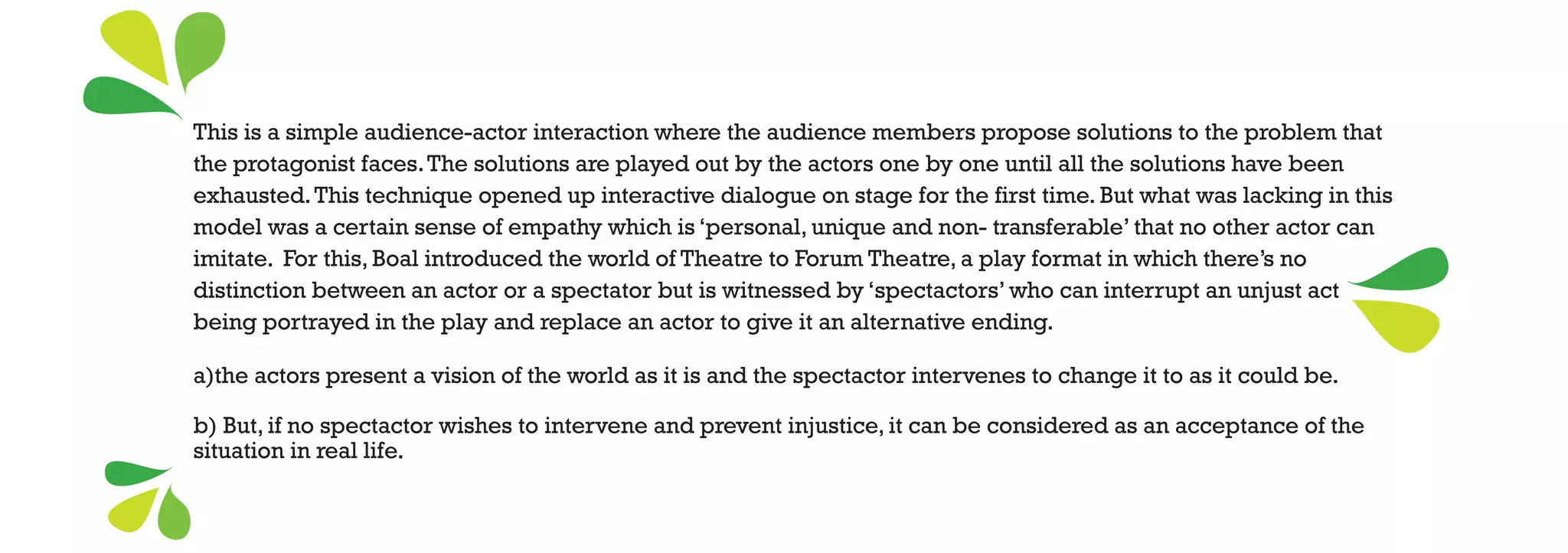 Guide to Forum Theater | PDF