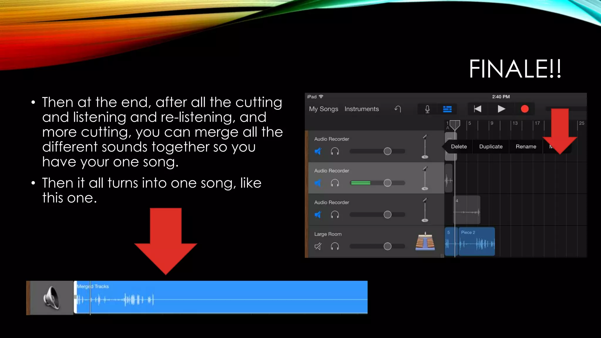 Guide to garage band | PPTX