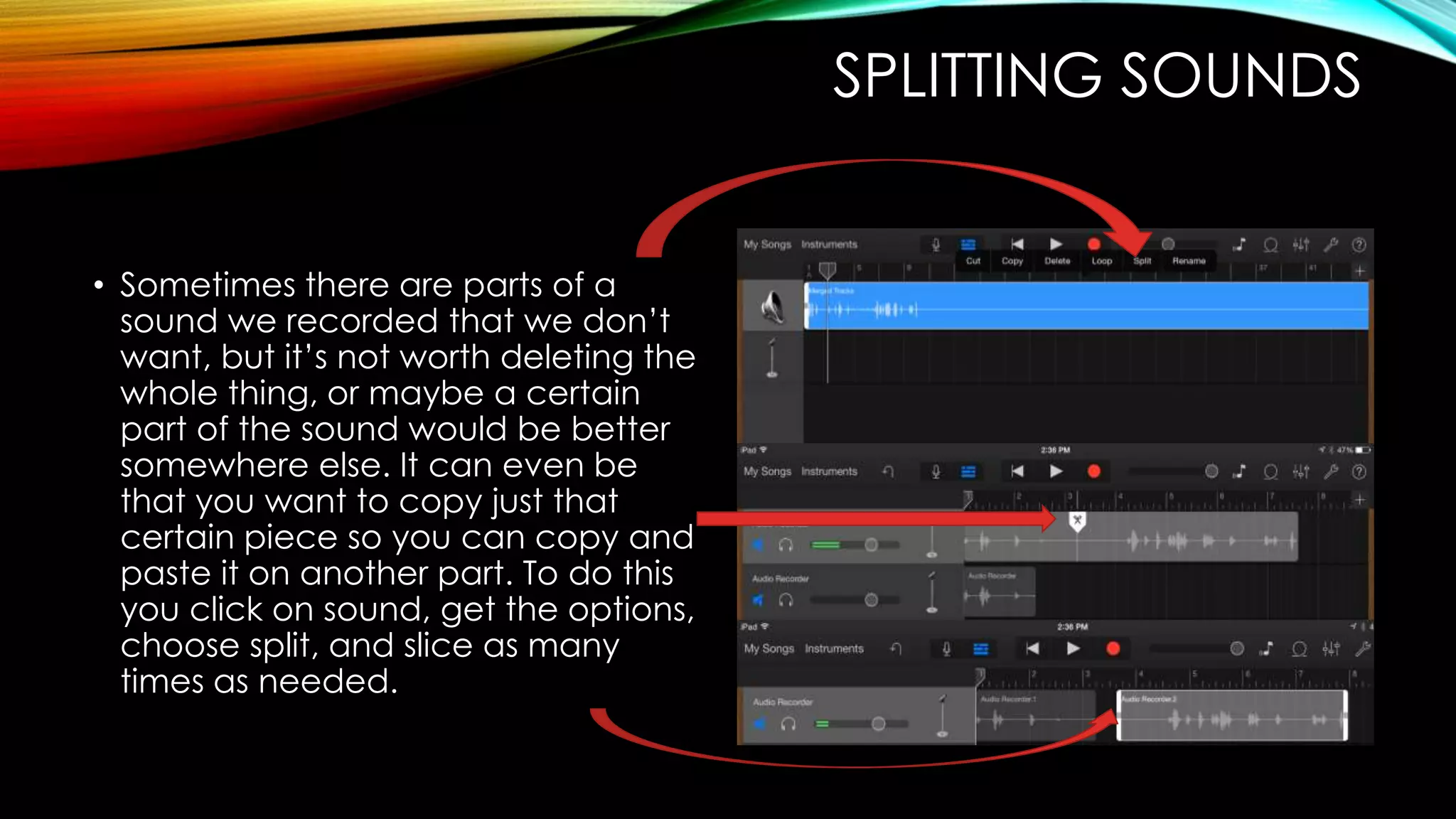 Guide to garage band | PPTX