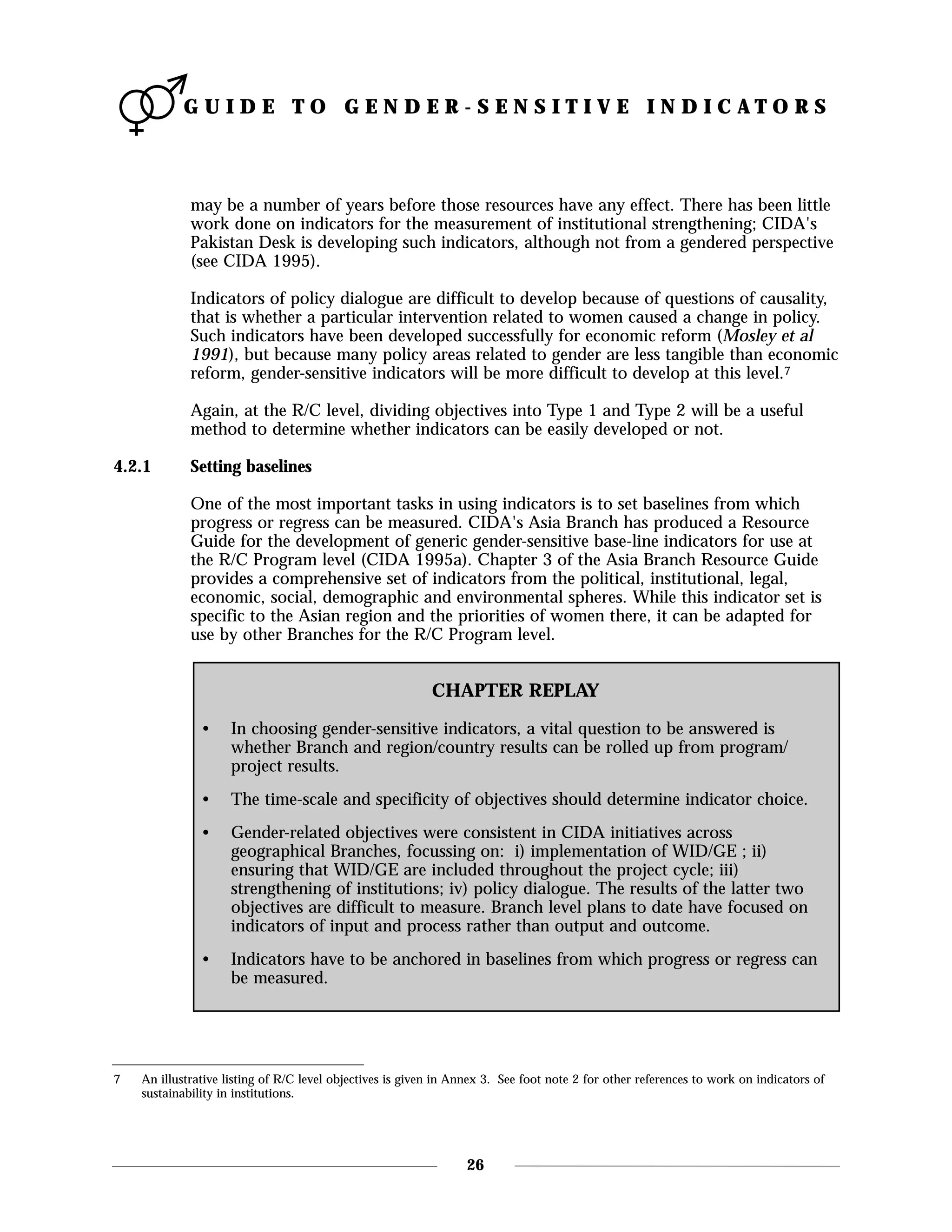 Guide to Gender-Sensitive Indicators | PDF