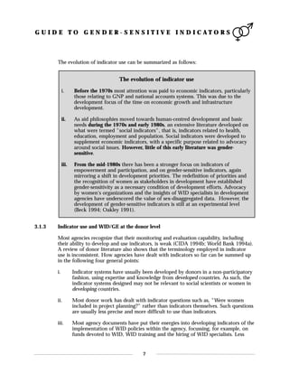 Guide to Gender-Sensitive Indicators | PDF