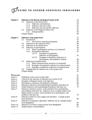 Guide to Gender-Sensitive Indicators | PDF