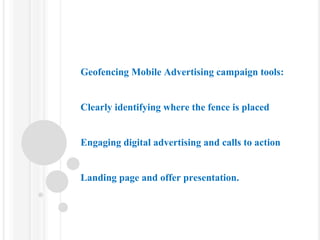 Guide to Geofence Mobile Advertising | PPT