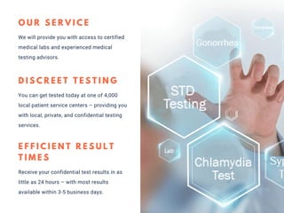 Guide to Get STD Test | RAPID STD TEST | PPT