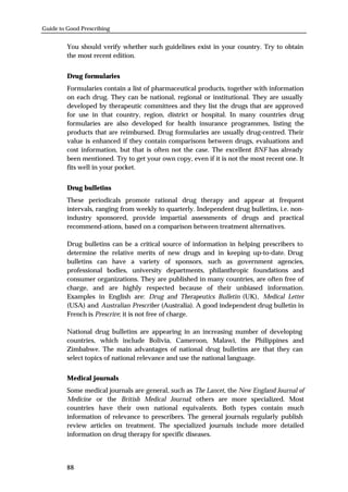 Guide to good prescribing (WHO) | PDF
