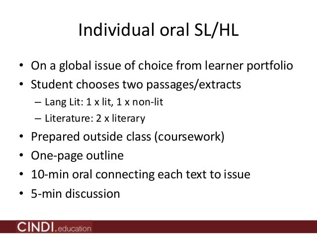 Guide to the IBDP Language A guide