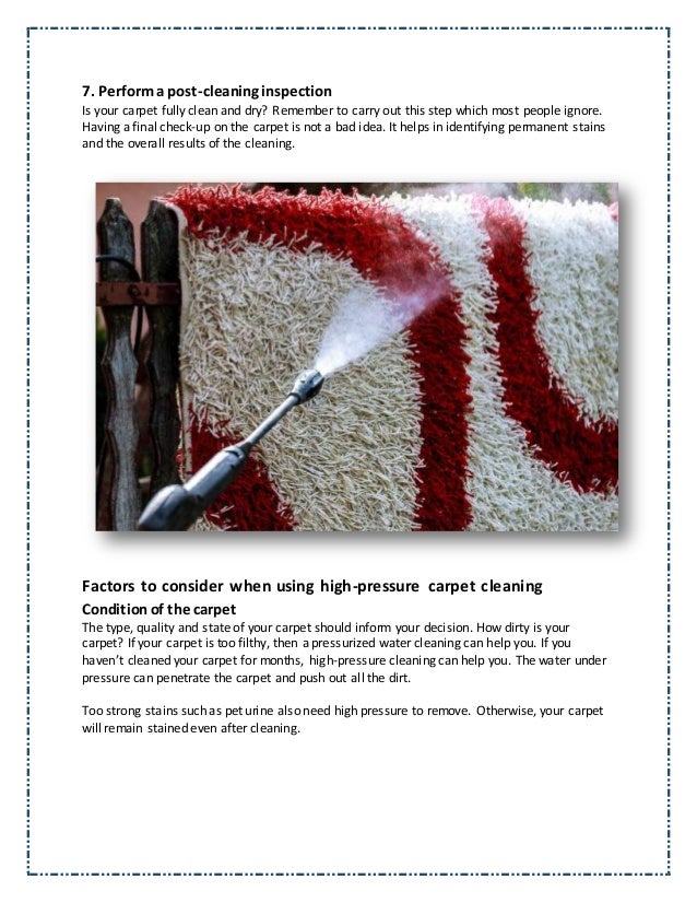 Guide To High Pressure Cleaning | DOCX