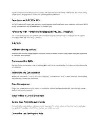 Guide to Hiring a Laravel Developer_ A Comprehensive Approach.pdf