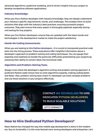 Guide To Hiring Dedicated Python Developers In India.pdf