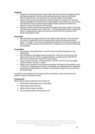 Guide to history taking & examination | PDF