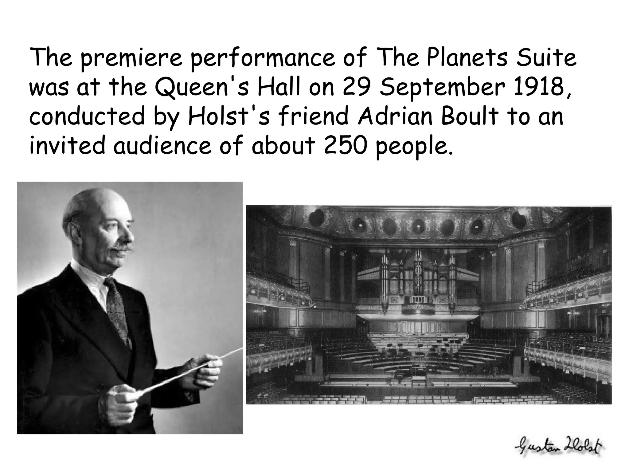 Guide to Holst and The Planets Suite | PPT | Music | Entertainment