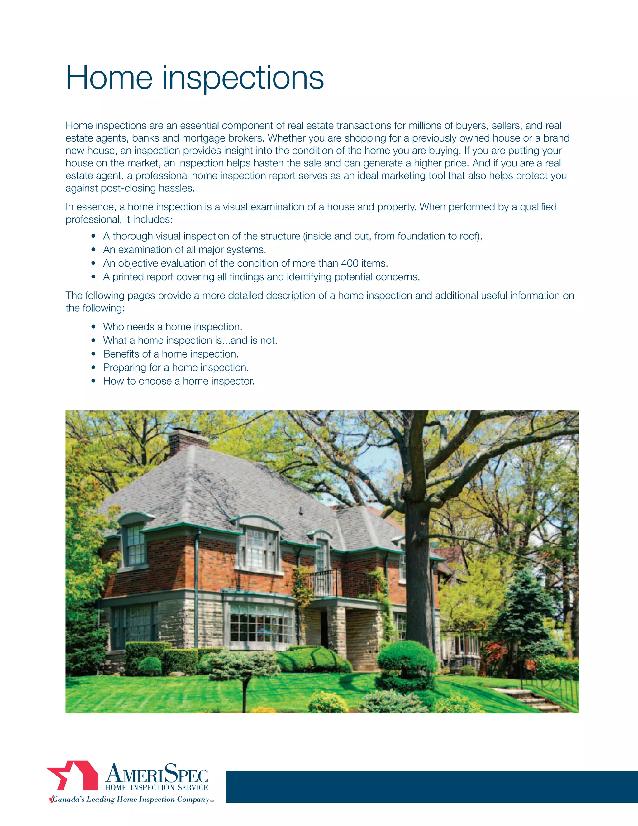 Guide to Home Inspections | PDF