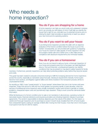 Guide to Home Inspections | PDF