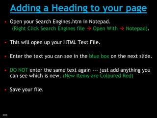 SIMPLE GUIDE TO HTML STEP BY STEP GUIDE FOR PRACTICAL | PDF