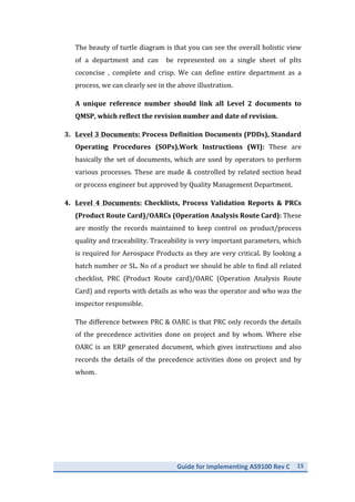 Guide to implement AS9100 Rev C | PDF