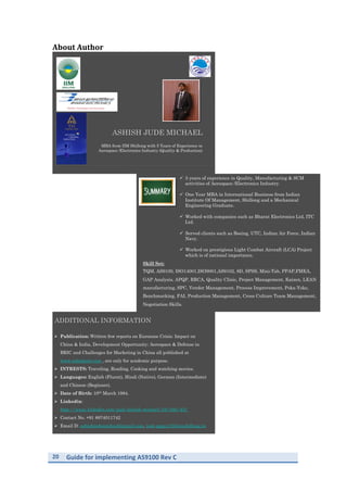 Guide to implement AS9100 Rev C | PDF