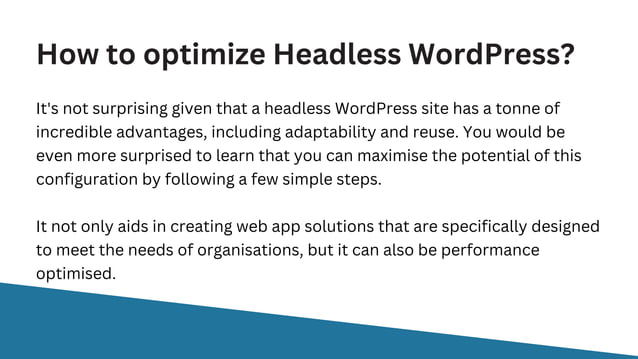Guide To Implement Headless WordPress Using React | PPT Guide To Implement Headless WordPress Using React | PPT