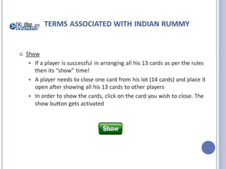 Guide to Indian Rummy | PPT