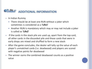 Guide to Indian Rummy | PPT