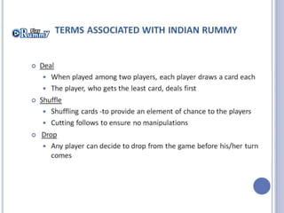 Guide to Indian Rummy | PPT