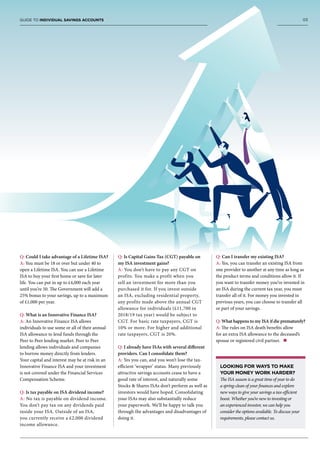 Guide to ISAs | PDF