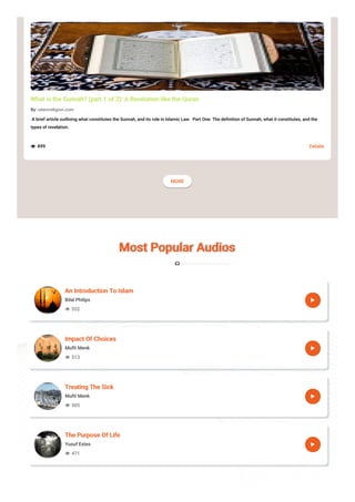 Guide to islam | PDF