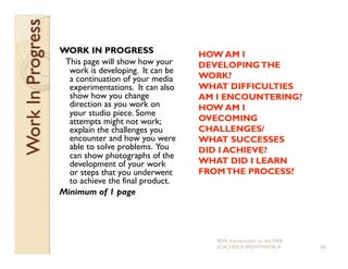 Guide to Writing the IWB | PPT