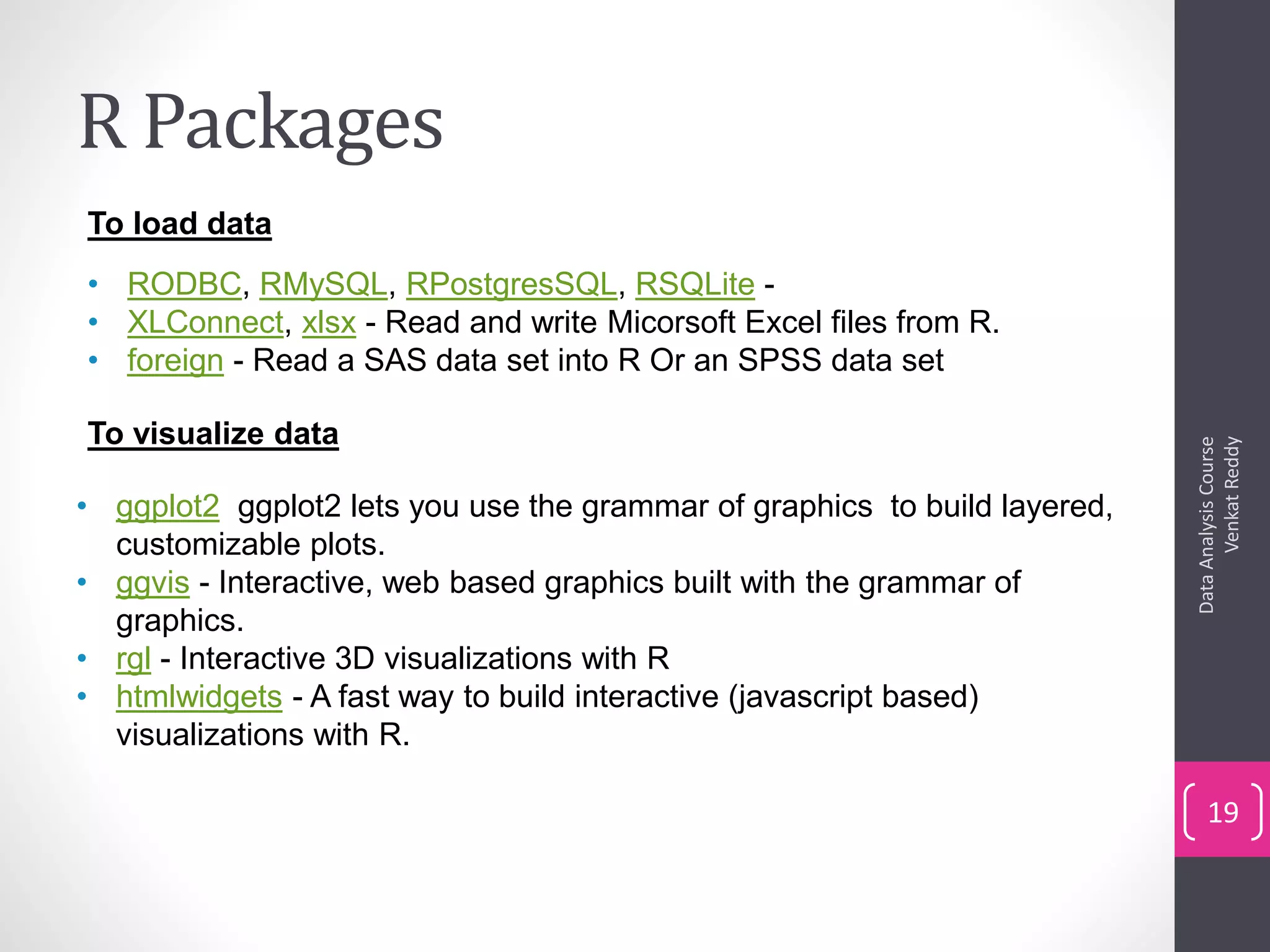 Step By Step Guide to Learn R | PPTX
