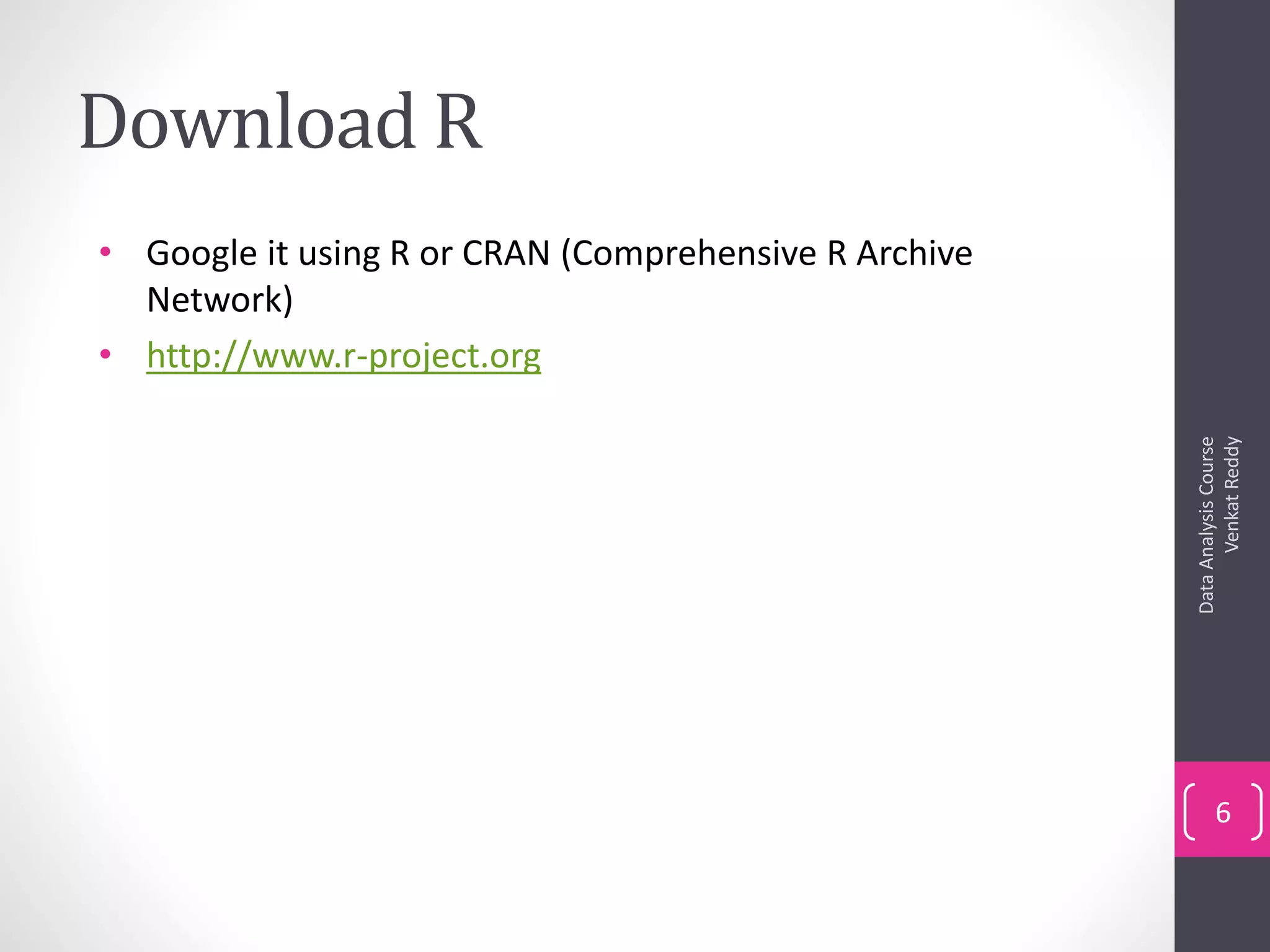 Step By Step Guide to Learn R | PPTX