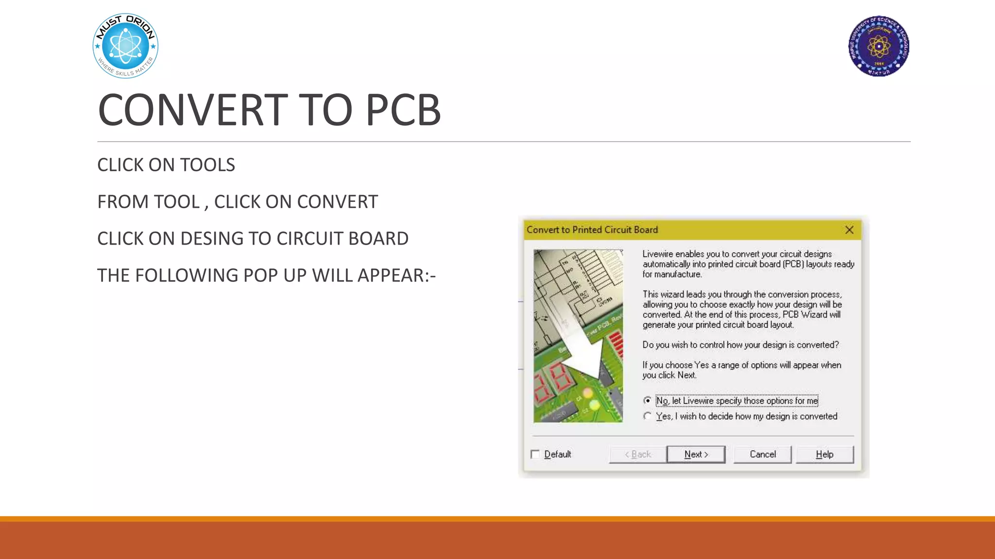 Guide to live wire and pcb wizard | PPT | Free Download