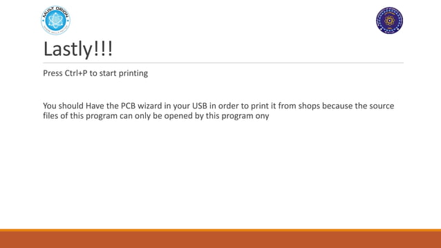 Guide to live wire and pcb wizard | PPT