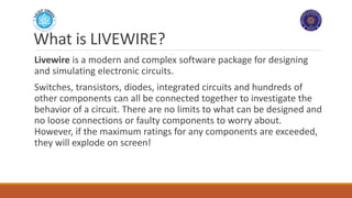 Guide to live wire and pcb wizard | PPT